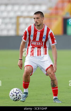 Vicenza, Italy. 02nd Aug, 2025. Fabio Gallo head coach of L.R. Vicenza ...