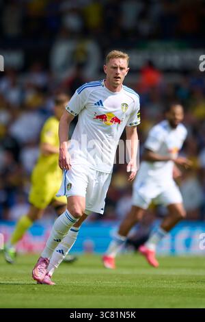Joe Rodon Of Leeds United in action during the Leeds United FC v AFC ...