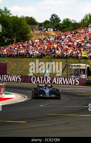 Atlassian Williams Racing F1 Team's Thailanders driver Alex Albon ...