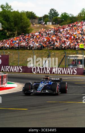 Atlassian Williams Racing F1 Team's Thailanders driver Alex Albon ...