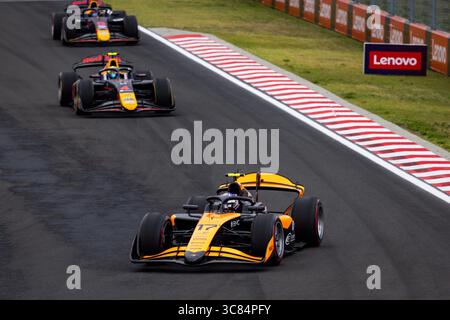 17 DUNNE Alex (irl), Rodin Motorsport, Dallara F2 2024, action during ...