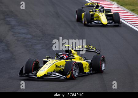 02 STANEK Romane (cze), Invicta Racing, Dallara F2 2024, action during ...