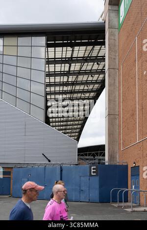 August 2nd 2025 . Wigan England UK.The Brick Community Stadium, home to ...