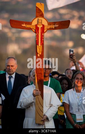 Vatican, August 6, 2025. Pope Leo XIV celebrates his weekly general ...