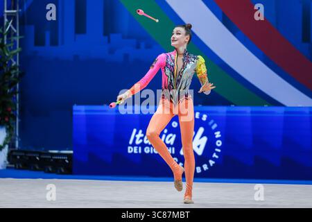Darja Varfolomeev (GER) seen during Rhythmic Gymnastics FIG World Cup ...