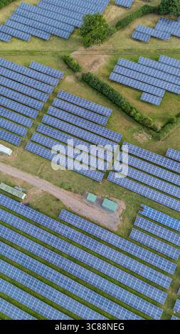 Hillhouse Solar Farm, Gloucestershire. UK Stock Photo - Alamy