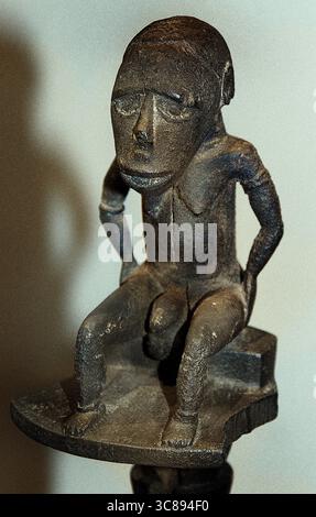 God of Shark Sharks Solomon Islands sculpture 18 - 19 Century Stock ...