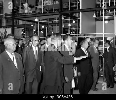 Soviet Premier Nikita S. Khrushchev and President Josip Tito of ...