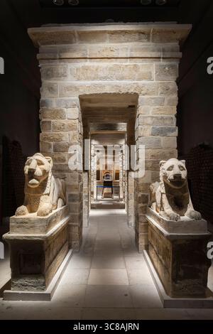 Greco-Roman Museum, crocodile mummy as God Sobek, temple of crocodile ...