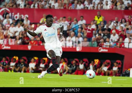 Akor Adams of Sevilla FC during the La Liga EA Sports match between ...