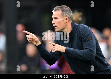 ROTTERDAM - Feyenoord coach Robin van Persie before the Dutch ...