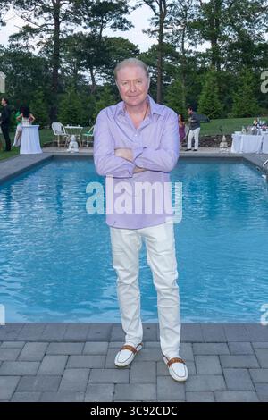 attends Dr. David Shusterman's birthday party in Water Mill, NY on June ...