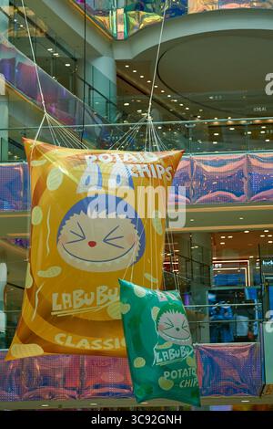 POP MART Art Toy Flagship Store with mystery boxes and sci-fi ...