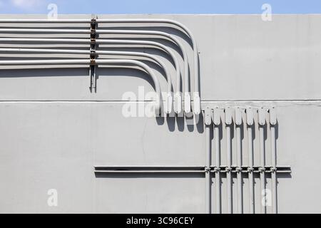 Electrical conduit system and tube of electric cable installed on ...