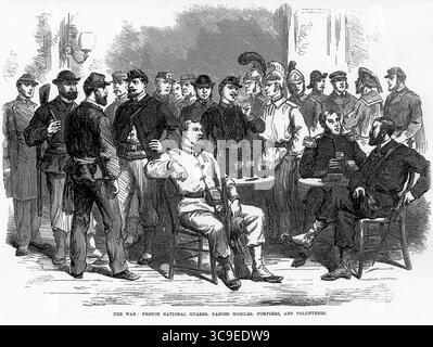News of Franco-Prussian War 1870 Stock Photo - Alamy