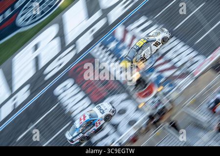 Noah Gragson races for position for the Coca-Cola 600 at Charlotte ...