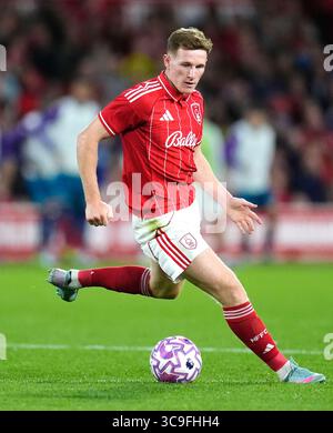 Nottingham Forest's Elliot Anderson in action during the Premier League ...