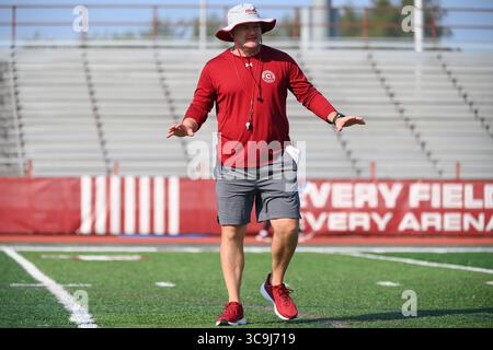 August 02, 2025: Colgate Raiders wide receiver Matt Fogler (88) catches ...