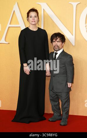 Peter Dinklage and Erica Schmidt, Cyrano - UK Film Premiere, Leicester ...