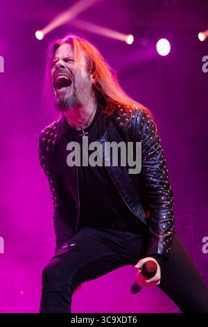 Todd La Torre of Queensryche performs during Louder Than Life music ...