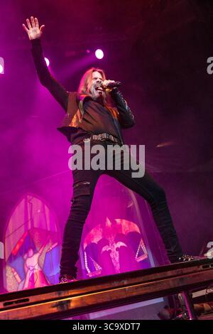 Todd La Torre of Queensryche performs during Louder Than Life music ...