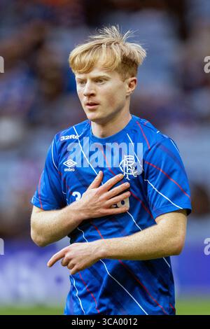 Rangers' Lyall Cameron during a training session at the Rangers ...