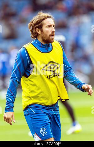 Rangers' Joe Rothwell during a training session at the Rangers Training ...