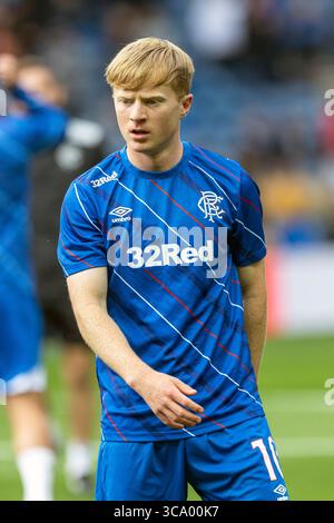 Rangers' Lyall Cameron during a training session at the Rangers ...
