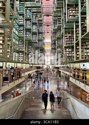 Library Vasconcelos in Mexico City, Mexico - may 2023. High quality ...