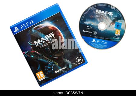 Playstation PS4 game - Mass Effect Andromeda video game with disc ...