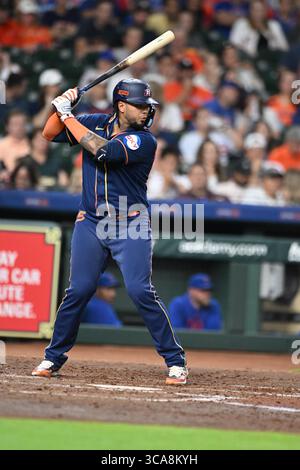 Houston Astros' Martin Maldonado bats against the Los Angeles Dodgers ...