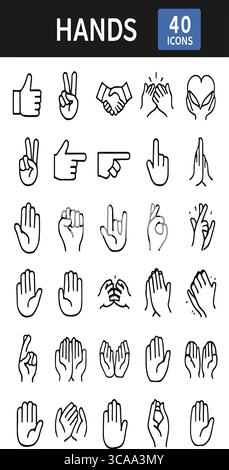 emoji icons, signs, outline symbols, concept linear illustration line ...