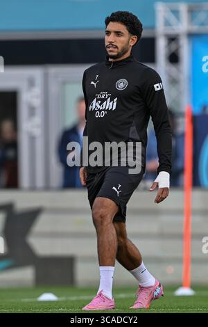 Omar Marmoush of Manchester City during the Premier League match ...