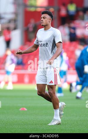Dan Ndoye of Nottingham Forest during the Pre-season Friendly match ...