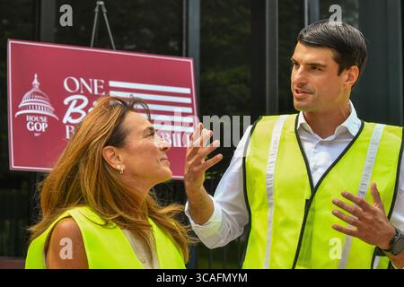 House Republican Conference Chair Lisa McClain (R-Mich.) looks on ...
