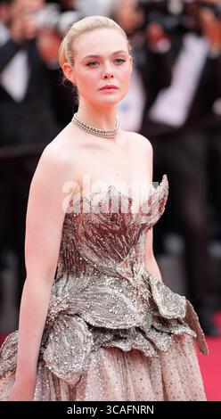Elle Fanning attends the opening ceremony and screening of "The Dead ...