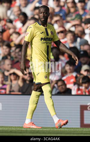 Nicolas Pepe of Villarreal CF during the La Liga match 2025-2026, date ...