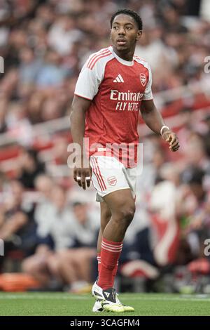 Myles Lewis-Skelly of Arsenal during the UEFA Champions League 2025/26 ...