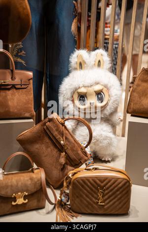 POP MART Art Toy Flagship Store with mystery boxes and sci-fi ...