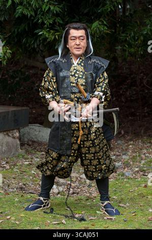 kusarigama traditional Japanese weapon Stock Photo - Alamy