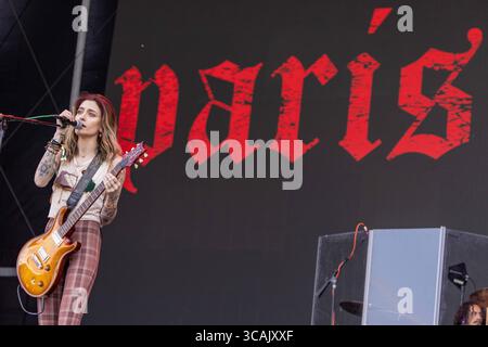 Musician Paris Jackson during the BottleRock Music Festival on May 23 ...