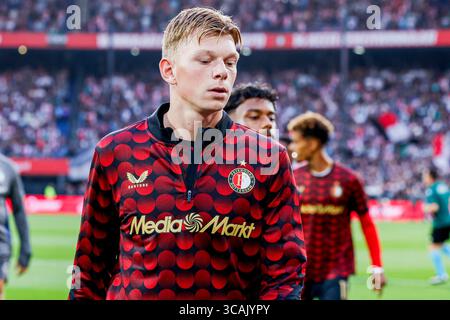 Jan Plug of Feyenoord looks on during the UEFA Europa League 2025/26 ...