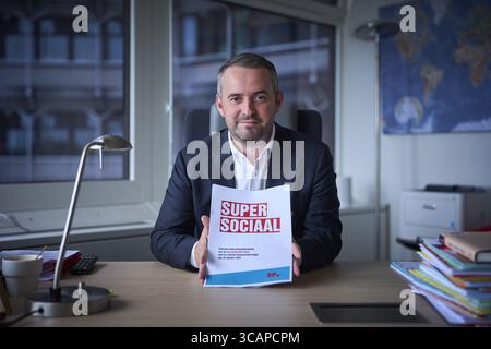 THE HAGUE – SP leader Jimmy Dijk during the campaign kickoff. The House ...