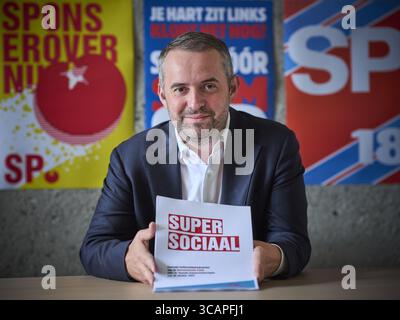THE HAGUE – SP leader Jimmy Dijk will give a speech during the campaign ...