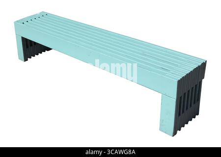 Plain light blue painted wooden wall with applied vertical strips Stock ...