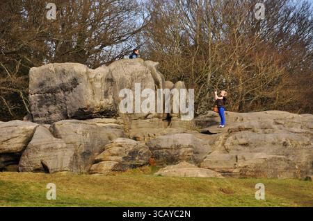 The Wellington Rocks - An outcrop of sandstone rocks on Tunbridge Wells ...