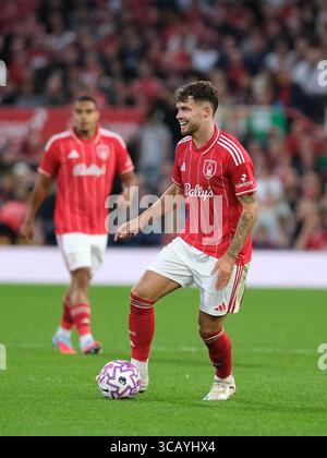 Neco Williams of Nottingham Forest during the Nottingham Forest FC v ...