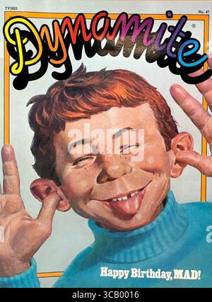 1978 Dynamite Magazine, Alfred E. Neuman Cover Stock Photo - Alamy
