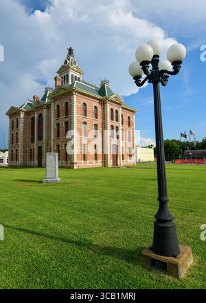 Wharton City County Courthouse, Texas Stock Photo - Alamy