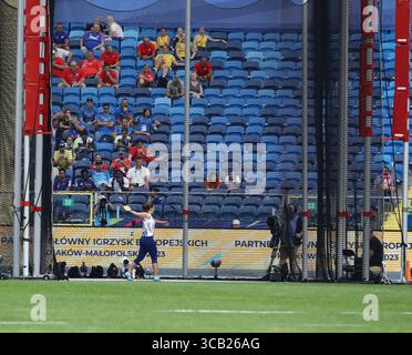 Melina ROBERT MICHON of France competes in the Women Discus event ...